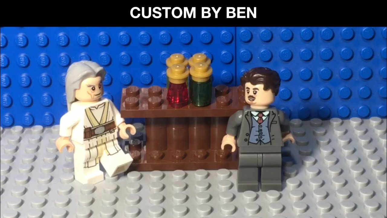 LEGO Fantastic Beasts Crimes of Grindelwald CUSTOM Nicholas Flamel ...
