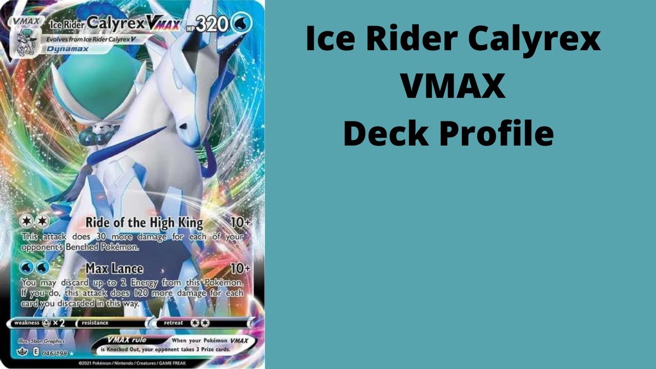 Ice Rider Calyrex Deck Profile (PTCGO) - YouTube
