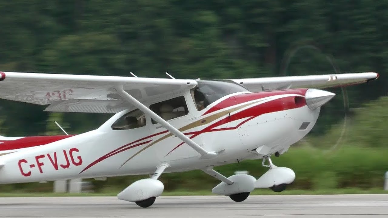 Cessna T182T Skylane Takeoff - YouTube