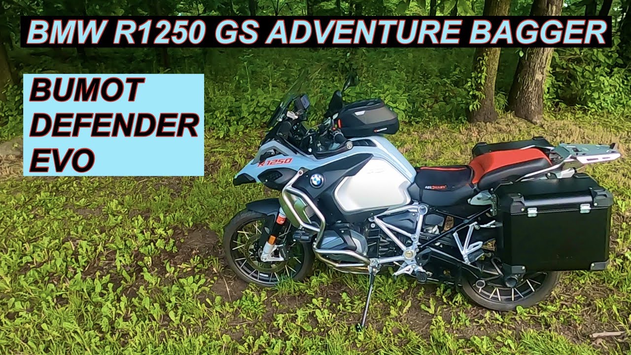BMW R1250 GS ADVENTURE BAGGER - BUMOT DEFENDER EVO - YouTube