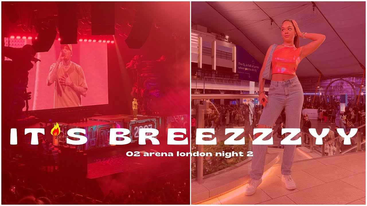 CHRIS BROWN NIGHT 2 IN LONDON | breezy world tour | day vlog | o2 ...