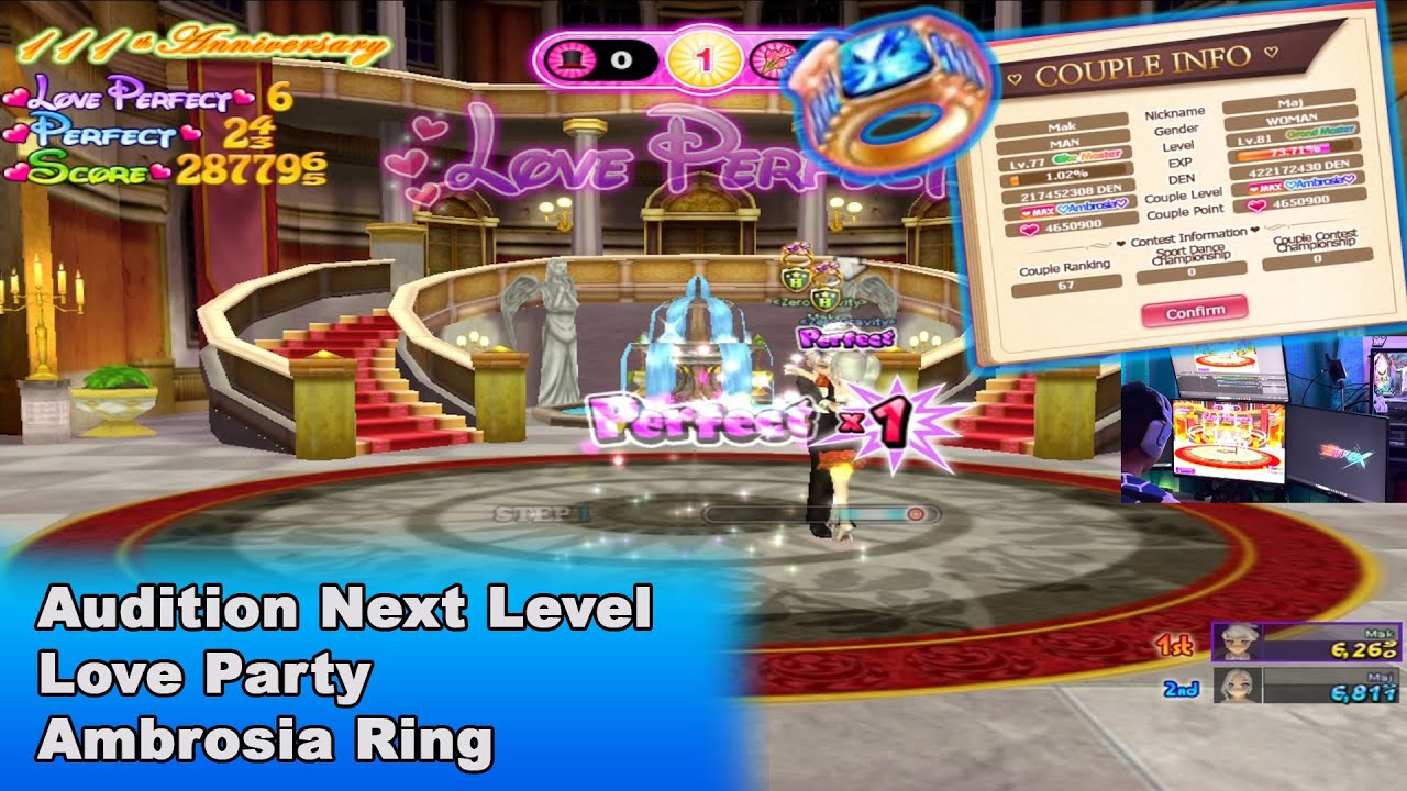 Audition Next Level | Love Party | Ambrosia Ring | Maj and Mak - YouTube