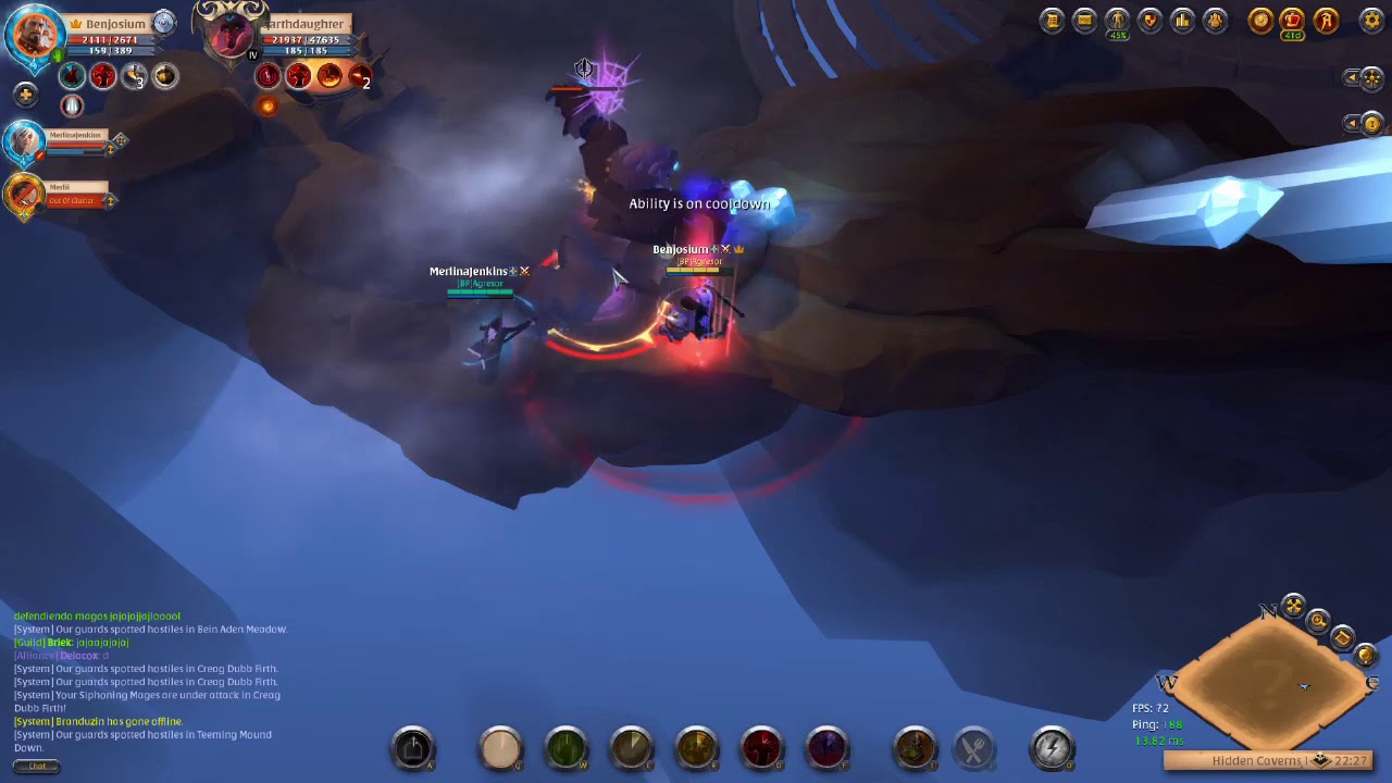 Albion on line Duo legendary boss earthdaughter - YouTube