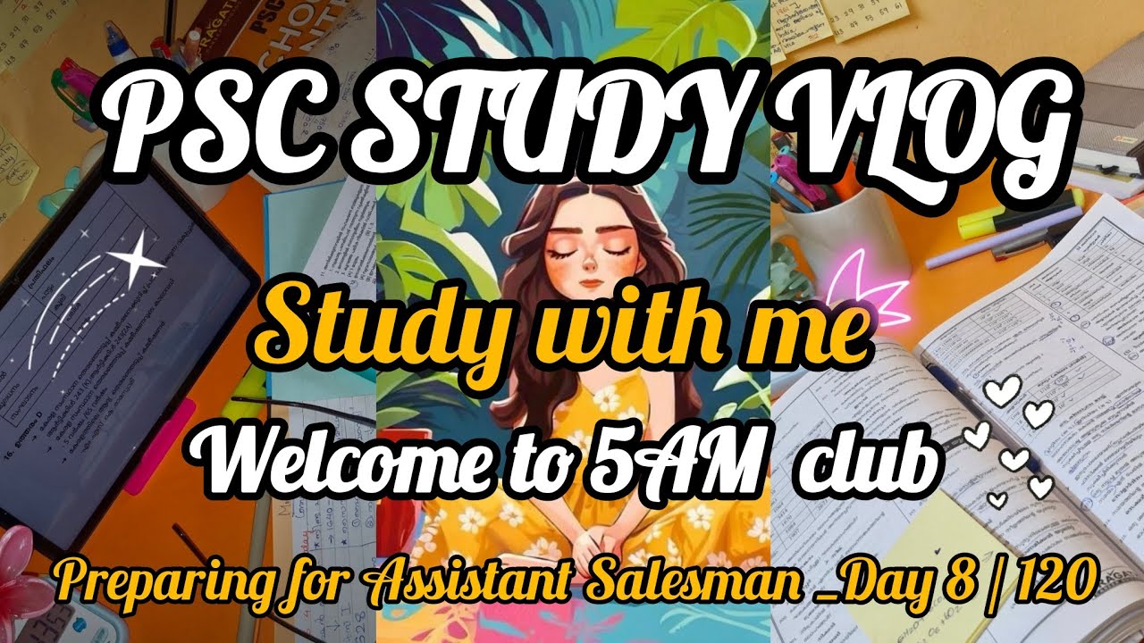 Study Vlog 📚// kerala psc study vlog// study with me// #keralapsc # ...