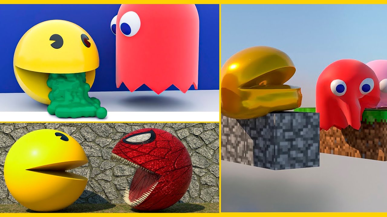 PacMan Funniest Adventures Compilation 💥👾💥 - YouTube