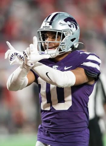 Jacob Parrish: 2025 NFL Draft Profile #shorts #nfldraft #kansasstate # ...