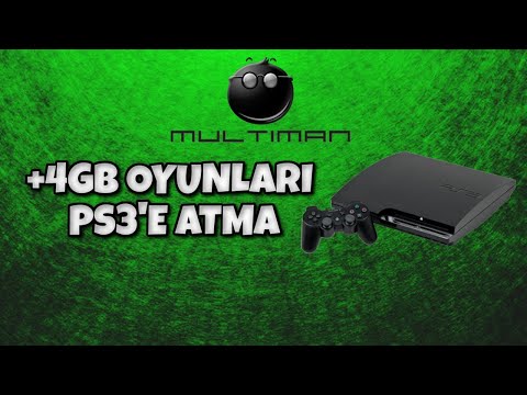 4GB ÜSTÜ DOSYALARI  PS3'E AKTARMA REHBERİ