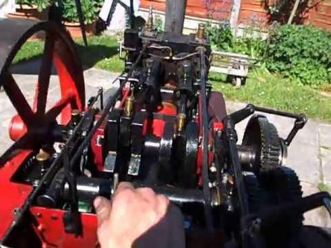 4 inch compound traction engine 2 of 3 - YouTube