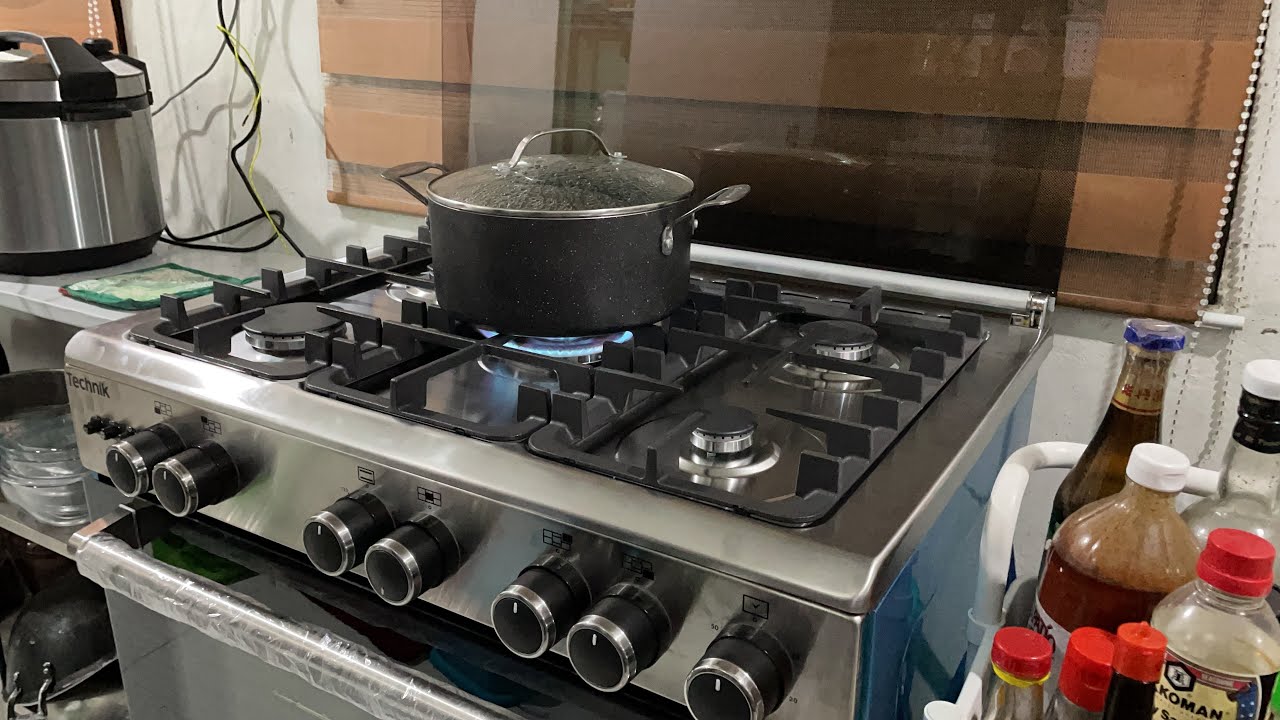 Tecnogas technik cooking range - YouTube