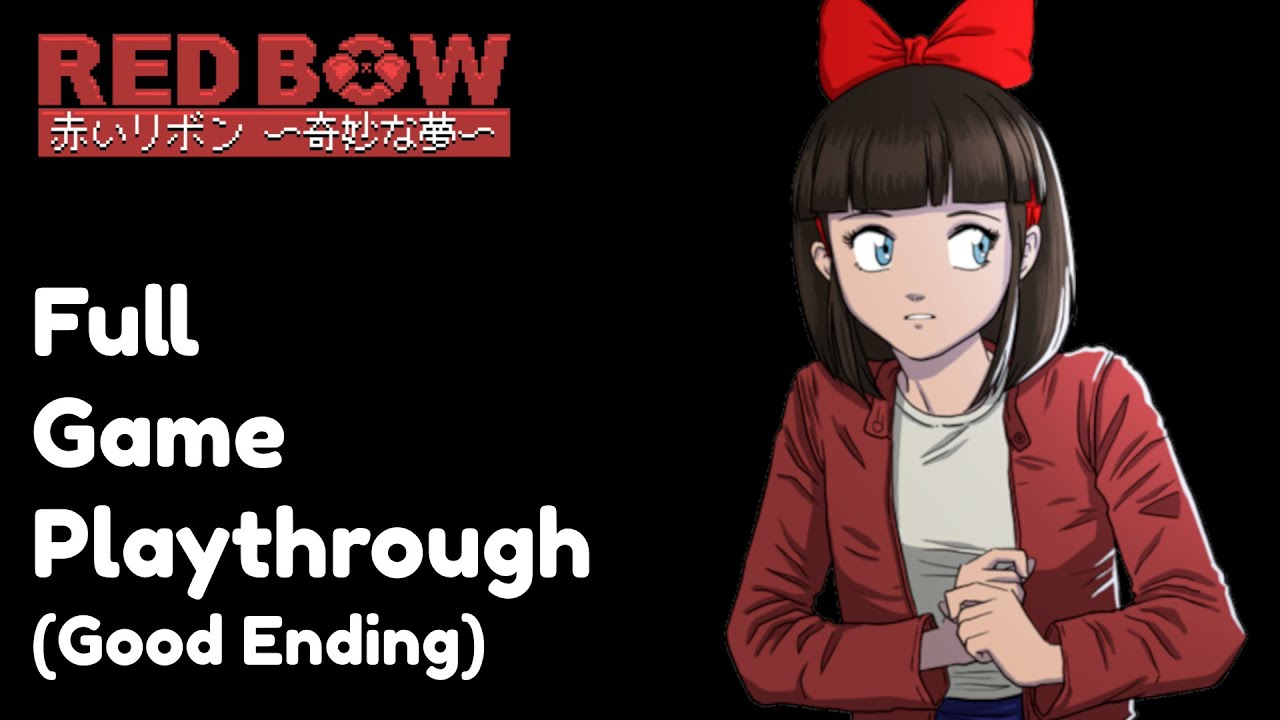 Red Bow • Full Game Playthrough (Good Ending) - YouTube
