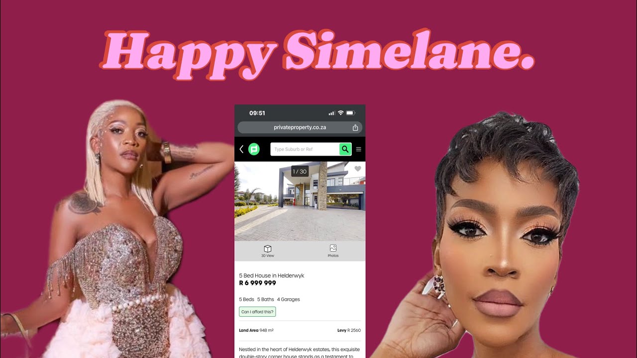 Happy Simelane aka Her Majesty is selling her home. - YouTube