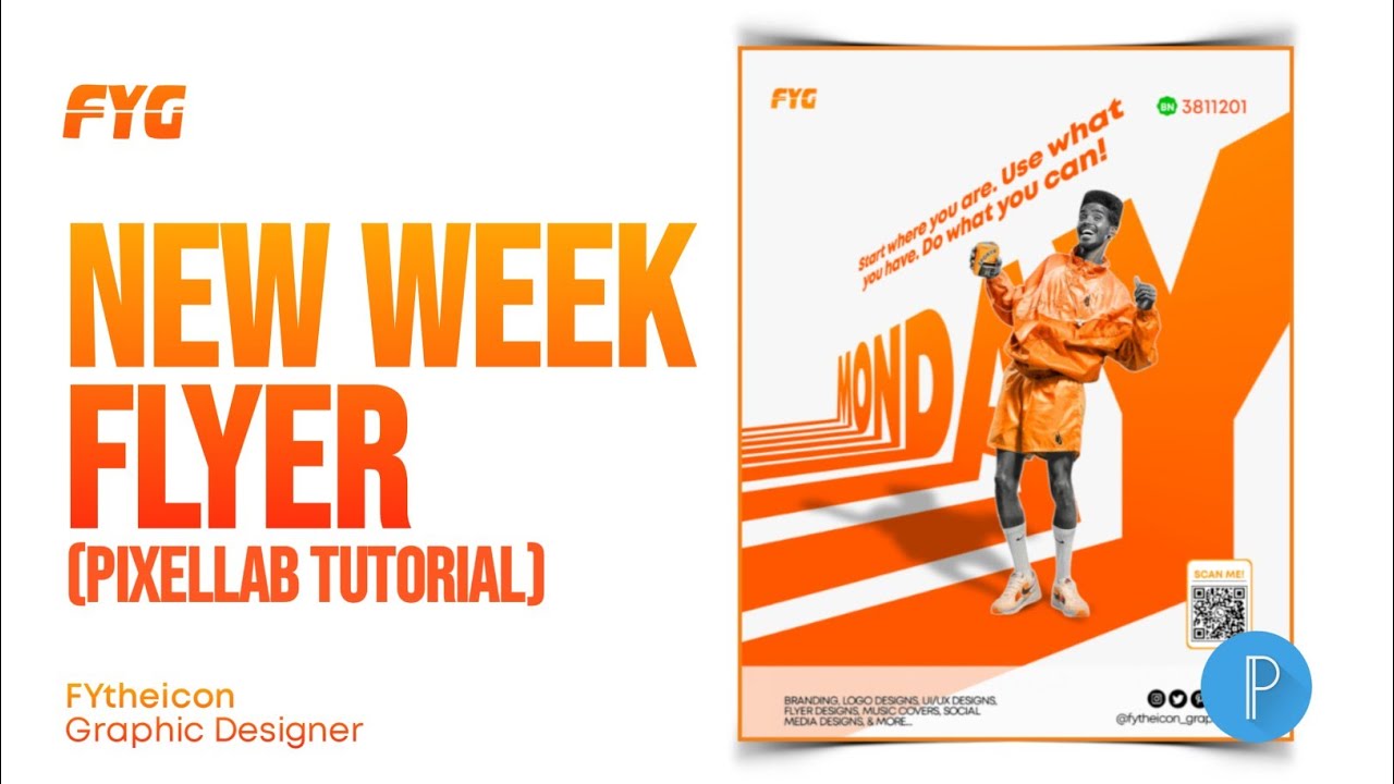 HOW TO CREATE AMAZING FLYER DESIGN ON PIXELLAB - YouTube