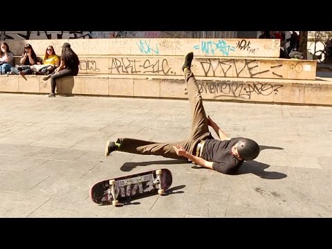 My Macba 3 Block Skate Battle in Barcelona - YouTube