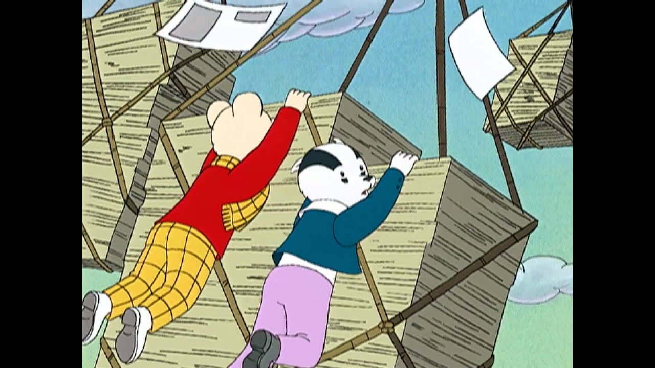 Rupert - Rupert and the Paper Folders - Preview - Arabic - Oznoz - YouTube