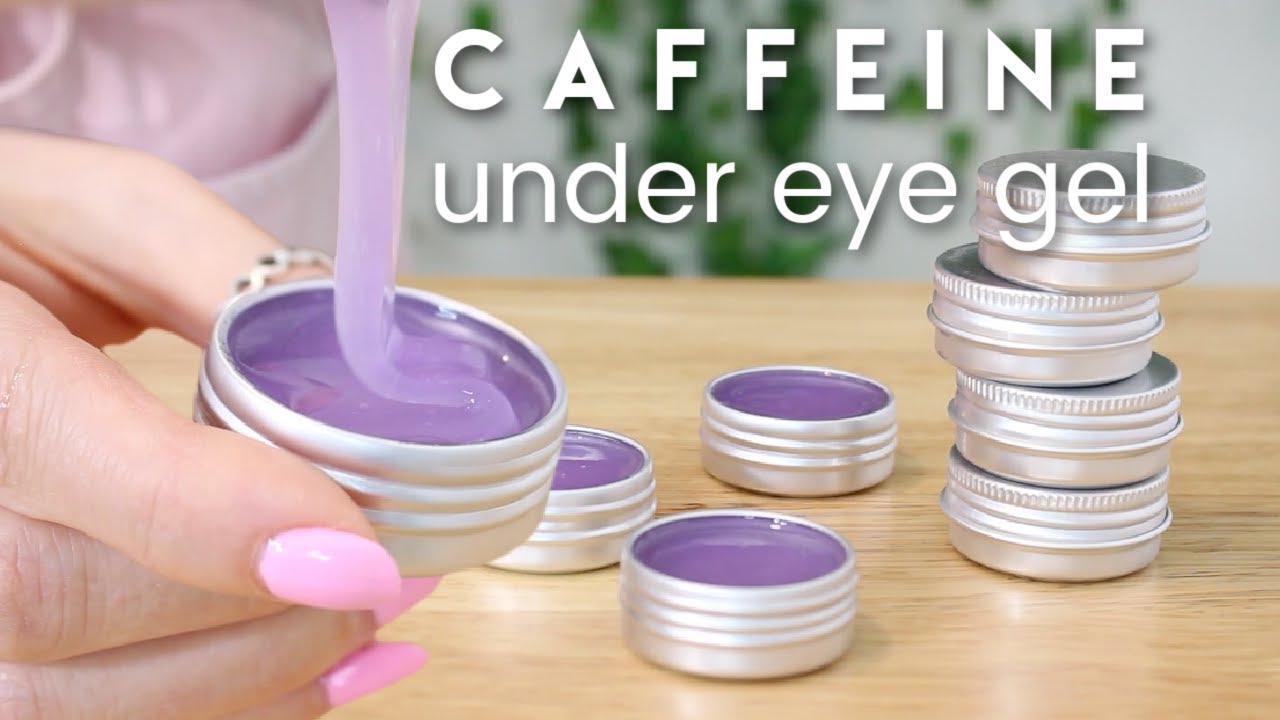 How to Make Under Eye Gel w/ Caffeine & Cucumber (Ecocert Approved ...