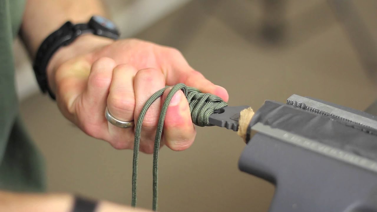 Knot of the Week - Strider Knives - TAD Gear DUK Paracord Wrapping ...
