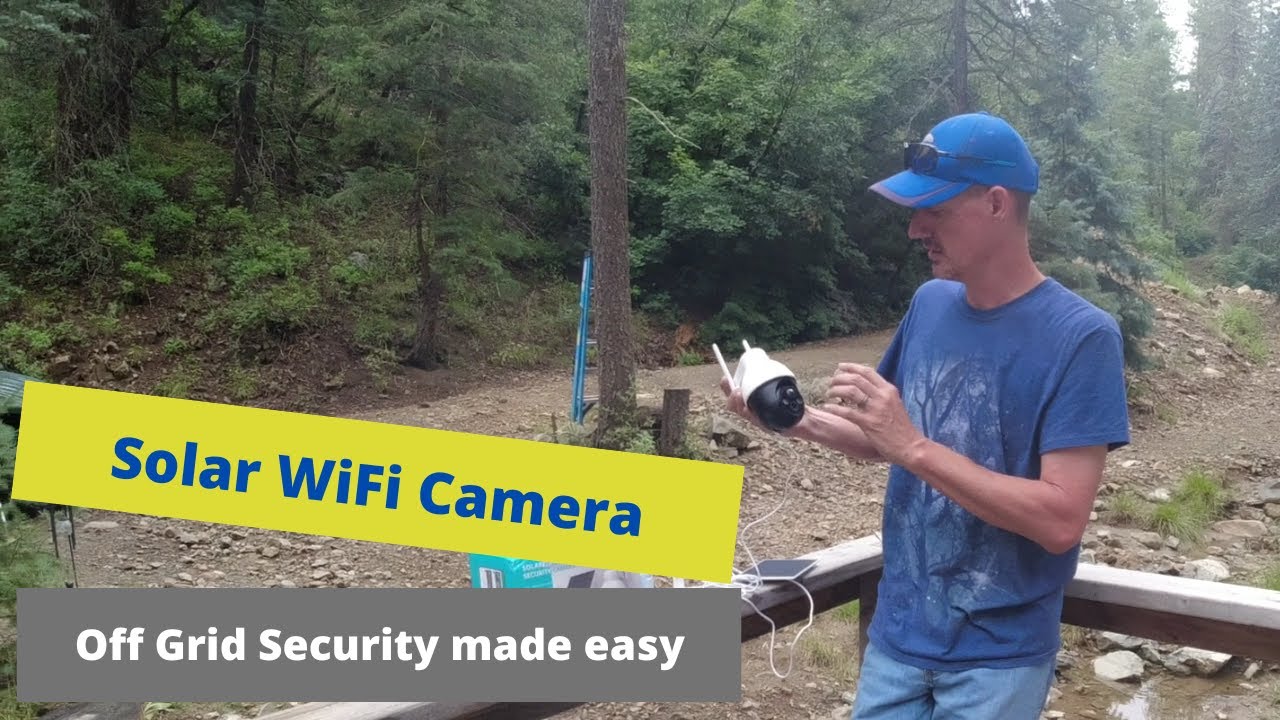 Solar camera install - Off grid security made easy - YouTube