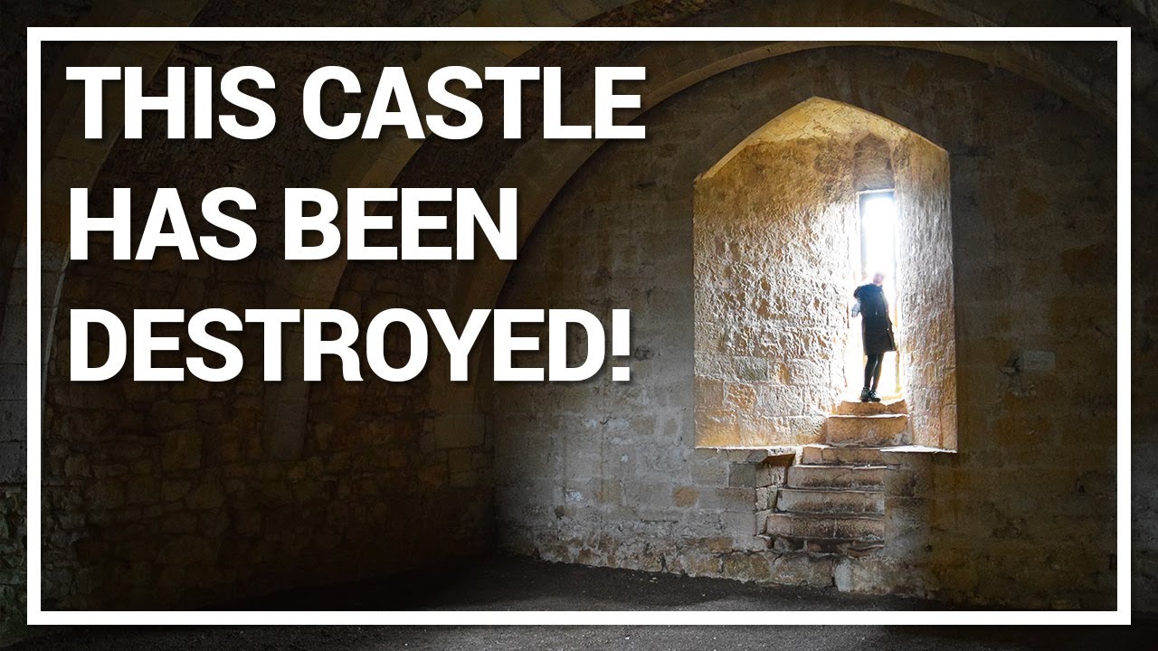 DESTROYED CASTLE - Ruined English Castle Tour, Helmsley Castle, Ancient ...