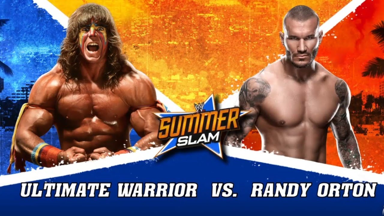 Ultimate Warrior vs Randy Orton | Summerslam | WWE 2k15 PS4 - YouTube