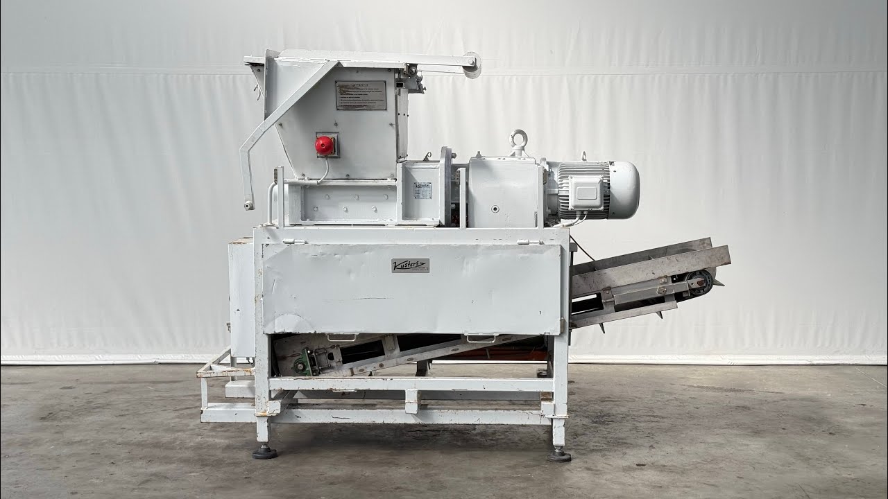 Kusters - 500x400 - 11kW (SR085X) Crusher, Shredder, Crusher - YouTube