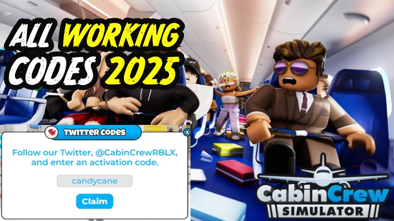 Cabin Crew Simulator codes May 2025 ⚠️New⚠️ ALL CODES For Roblox Cabin Crew Simulator 2025 - YouTube