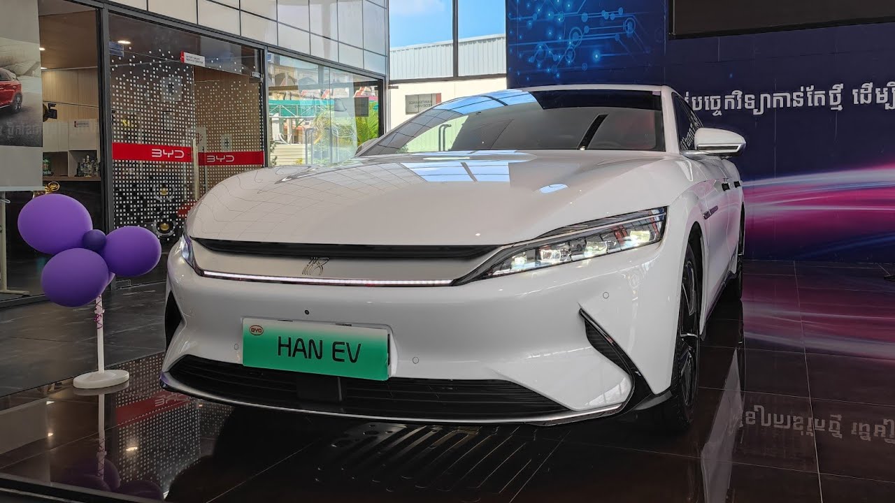 2022 BYD Han EV electric Sedan in-depth Walkaround Interior & Exterior ...