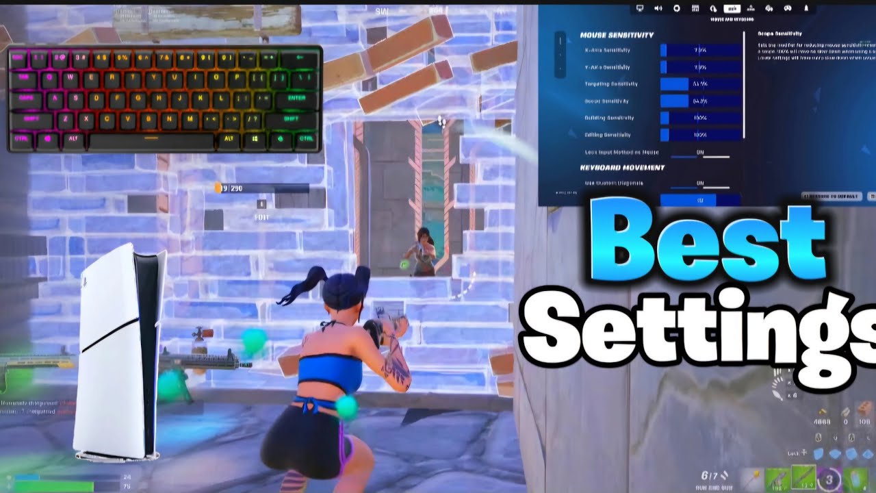 *UPDATED* Best Console Keyboard & Mouse Settings + PS5 SLIM Ranked ...