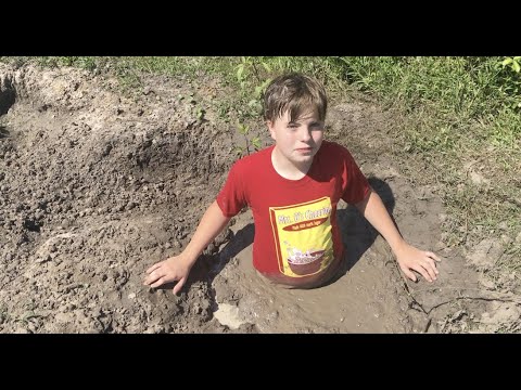 Super Deep In Quicksand (rubber boots) - YouTube