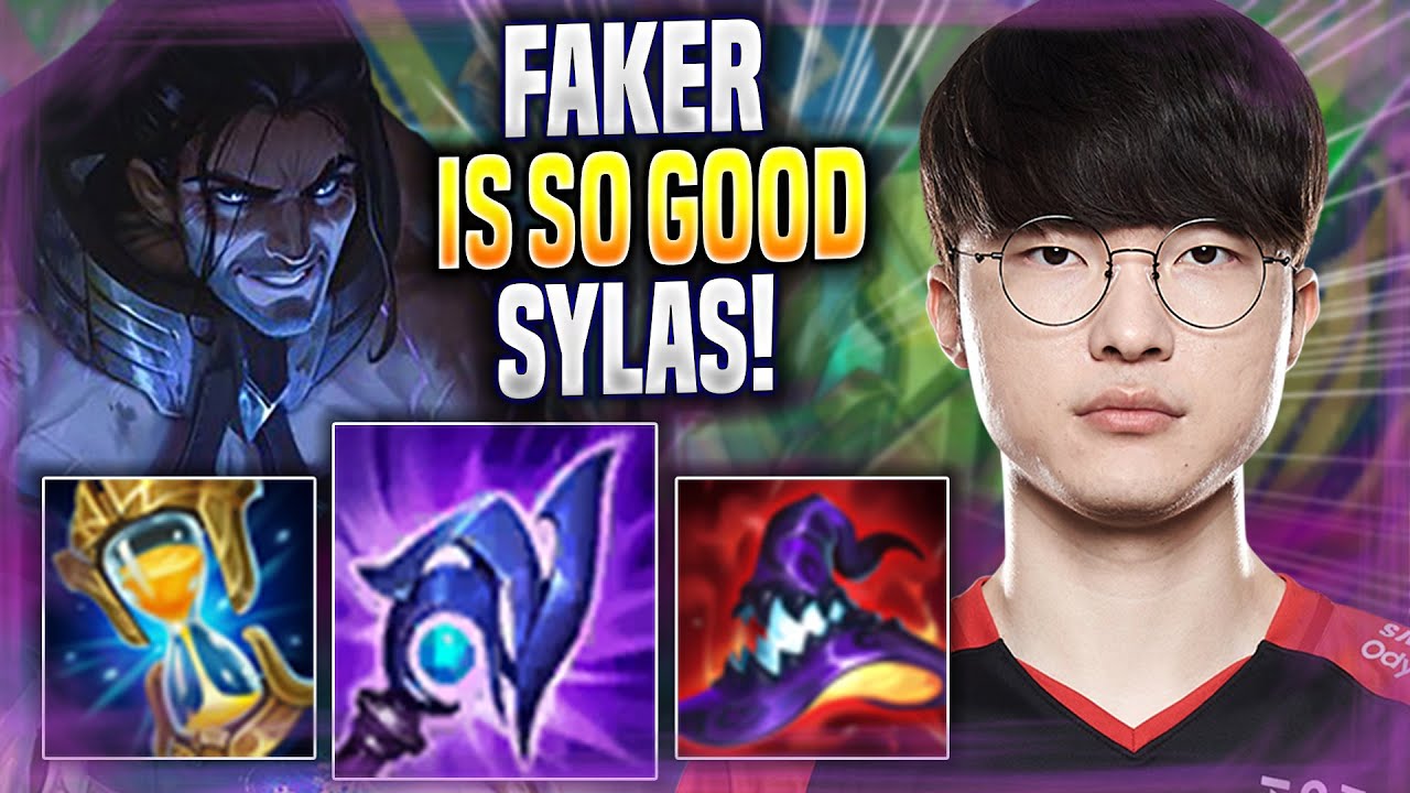 FAKER IS SO GOOD WITH SYLAS! - T1 Faker Plays Sylas MID vs Lulu ...