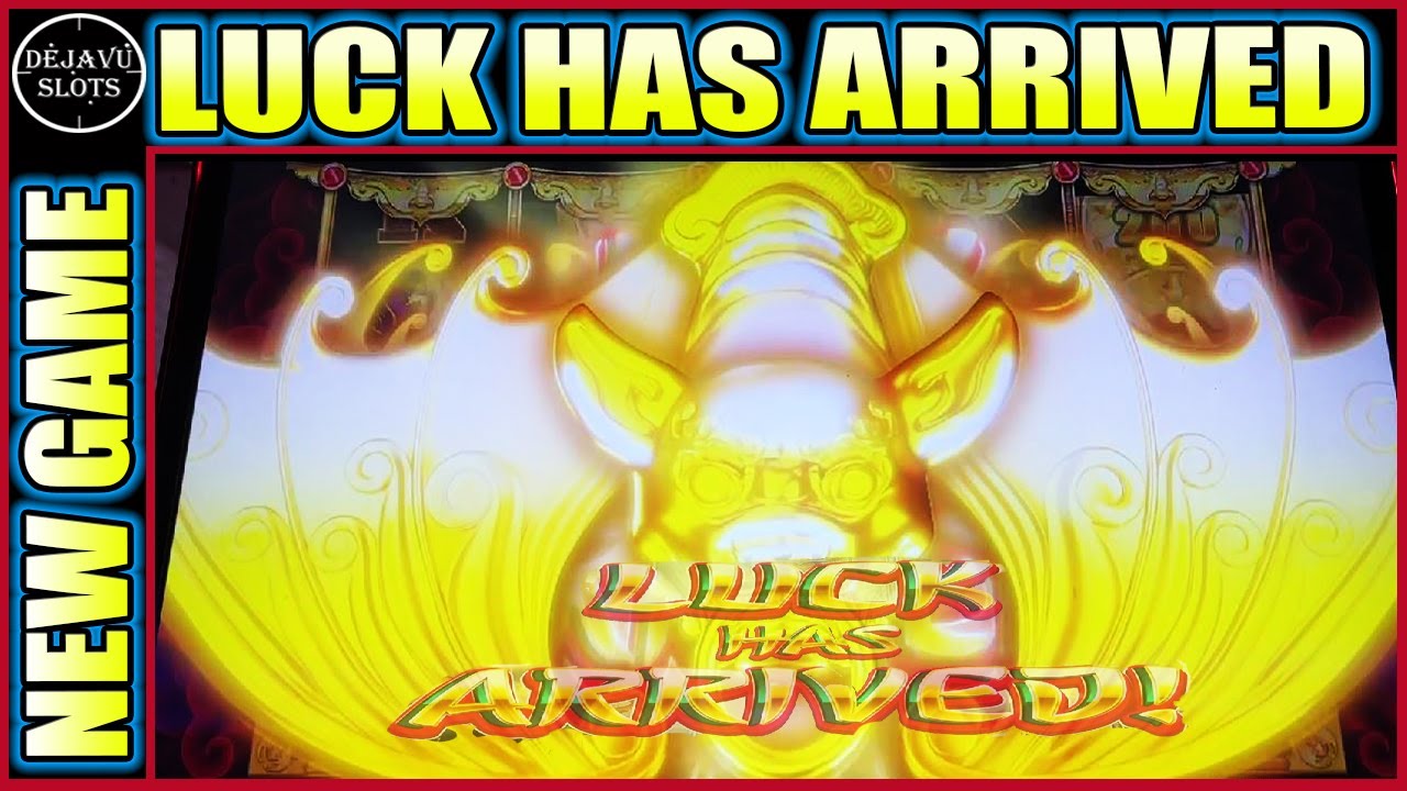 NEW GAME LUCK HAS ARRIVED BONUS! BIG FU CASH BATS DRAGON SLOT MACHINE ...