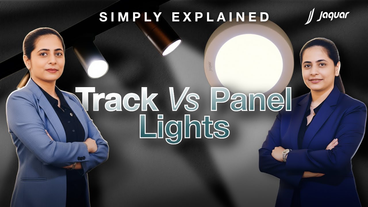 Track Lights vs Panel Lights: A Simple Guide for Your Home - YouTube