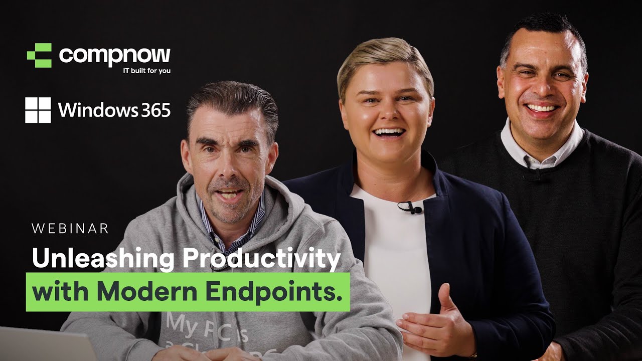 Unleashing Productivity with Modern Endpoints on Windows 365 Cloud PC | Compnow Webinar - YouTube