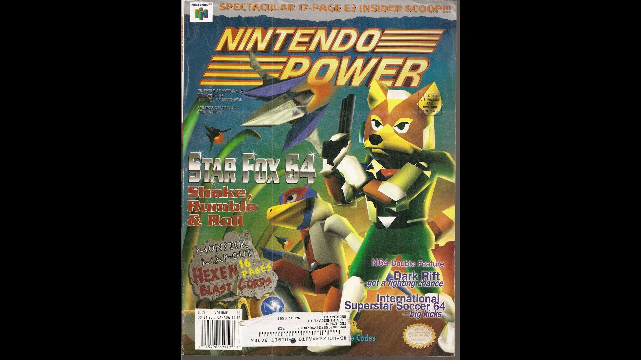 Vol 98 Nintendo Power Magazine collecting guide - YouTube