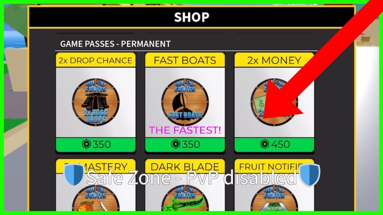 How To Trade GAMEPASSES In Blox Fruits For Beginners Trade Gamepasses SAFELY In Roblox Blox ...