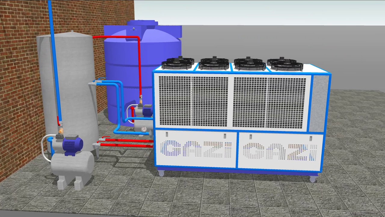 Water Cooling System for bakery industry - YouTube