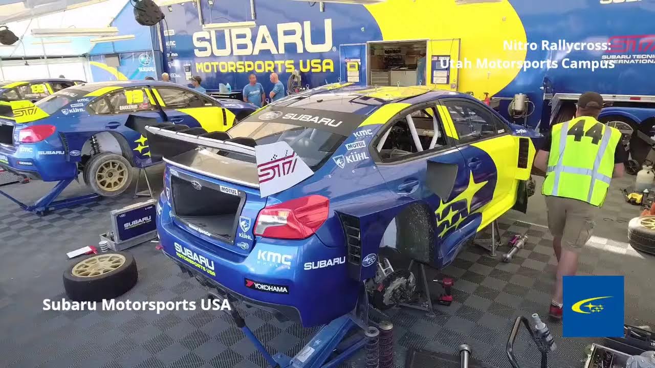 SUBARU: Nitro Rallycross Utah Motorsports Campus - YouTube