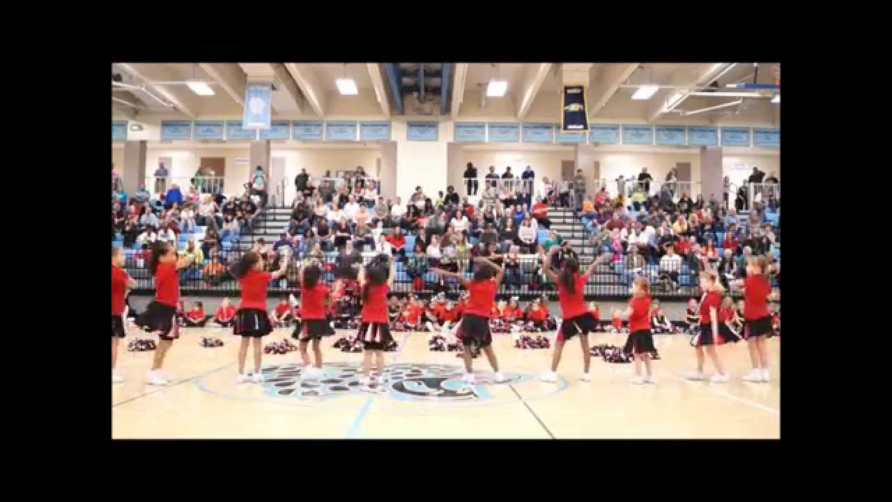 Roseville GEMS Spring 2015 Cheer Competition - YouTube