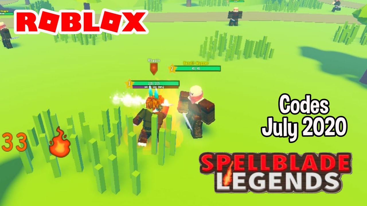 Roblox Spellblade Legends Codes July 2020 - YouTube