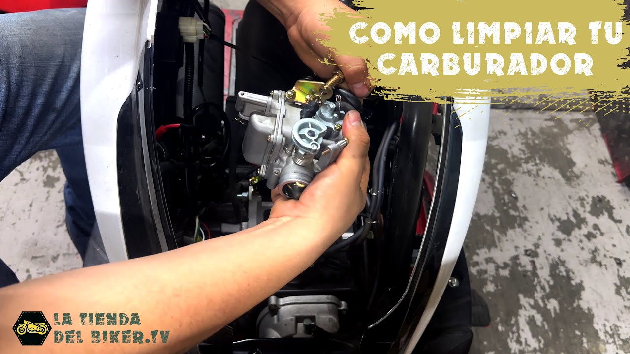 como limpiar el carburador / por esto tu moto saca humo / carburador ...