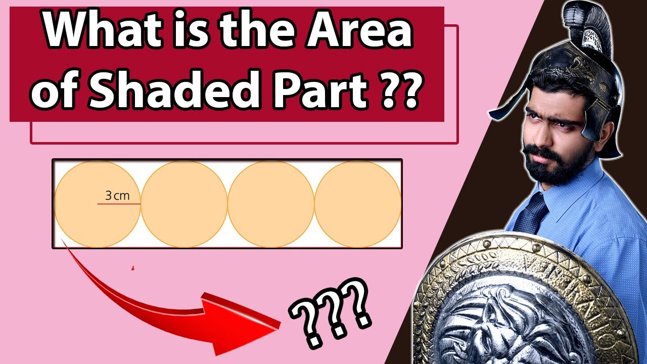 How to Calculate The Area of Shaded within the Rectangle - YouTube