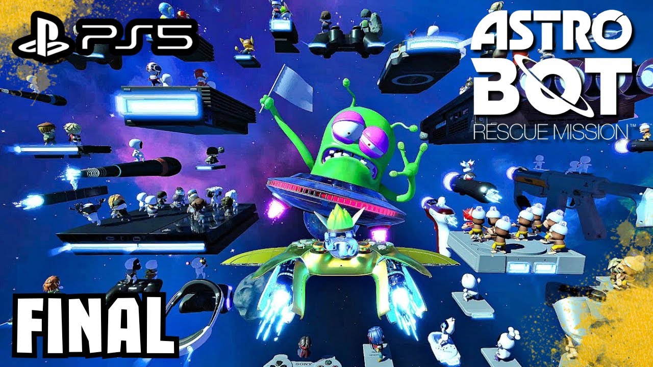 Astro Bot PS5 FINAL | Juego Completo en Español Latino | 100% Completado - YouTube