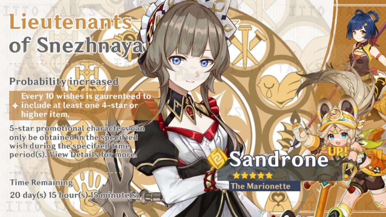 NEW UPDATE! SANDRONE: THE MARIONETTE AGE, PERSONALITY, KEY TRAITS ...