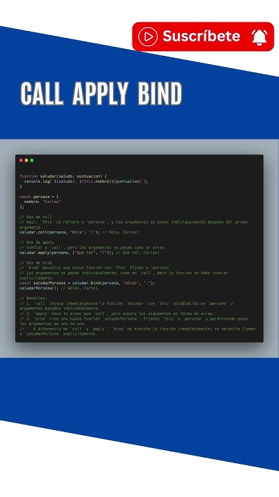 Nodejs ¿qué Es El Call Apply Y Bind Lexcademy Youtube