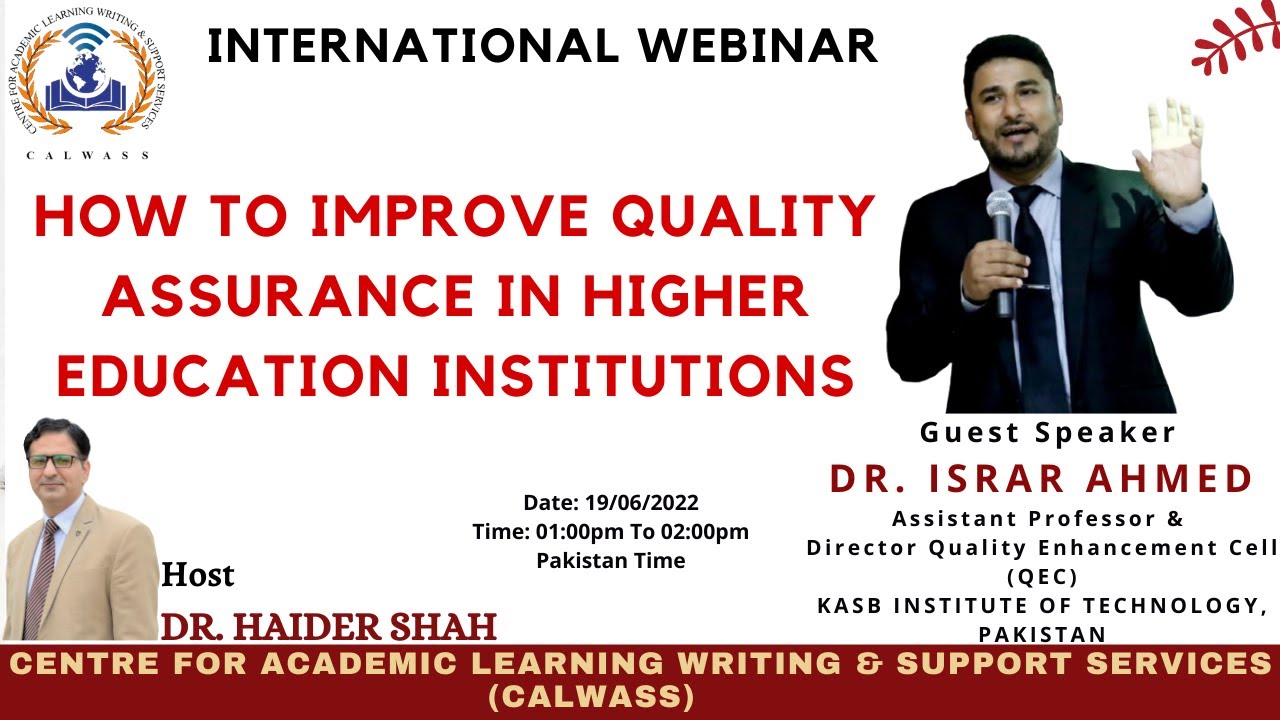 How To Improve Quality Assurance In Higher Education Institutions - YouTube