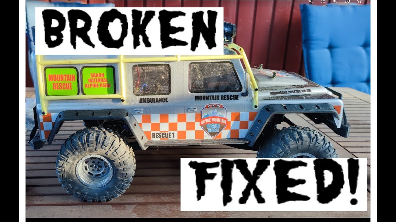 RC Repair - FTX Mountain Rescue and small test run! - YouTube
