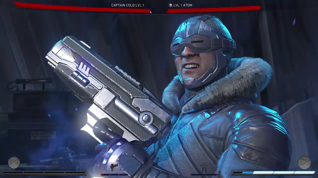 Injustice 2 Captain Cold vs Atom - YouTube