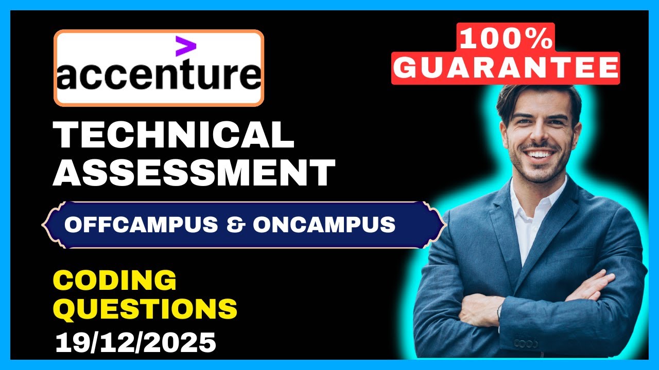 Big oncampus ! Accenture Coding Questions | Accenture Technical ...