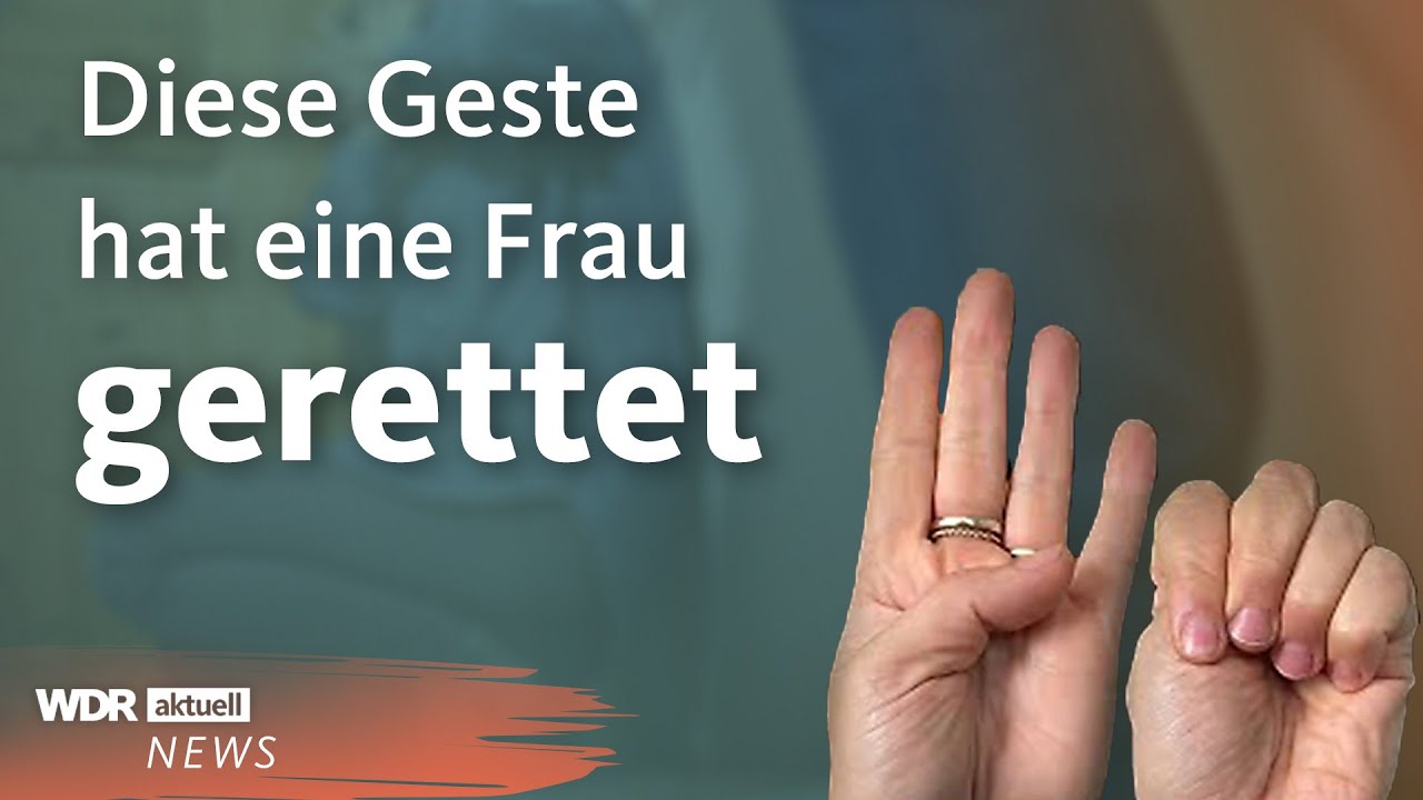 Frau in Dortmund nutzt Handzeichen für häusliche Gewalt - und bekommt ...