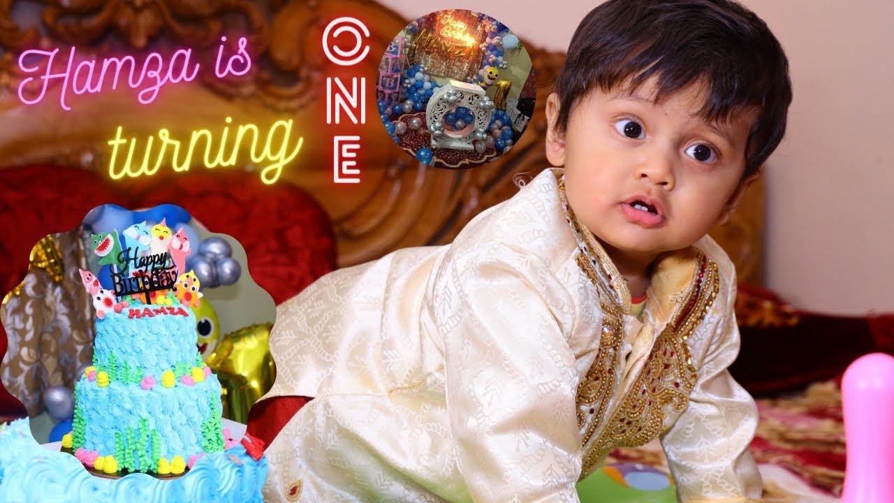 Hamzu's 1st Birthday | Birthday Shoot | Cake Smash | 26 December 2021 ...