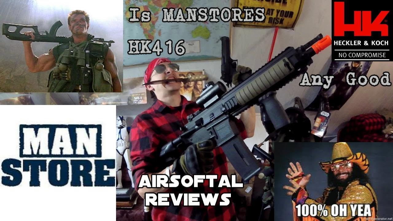 Is the 💪MAN💪store Inc refurbished HK416 any good🧐⁉️ | AirsoftAL Reviews ...